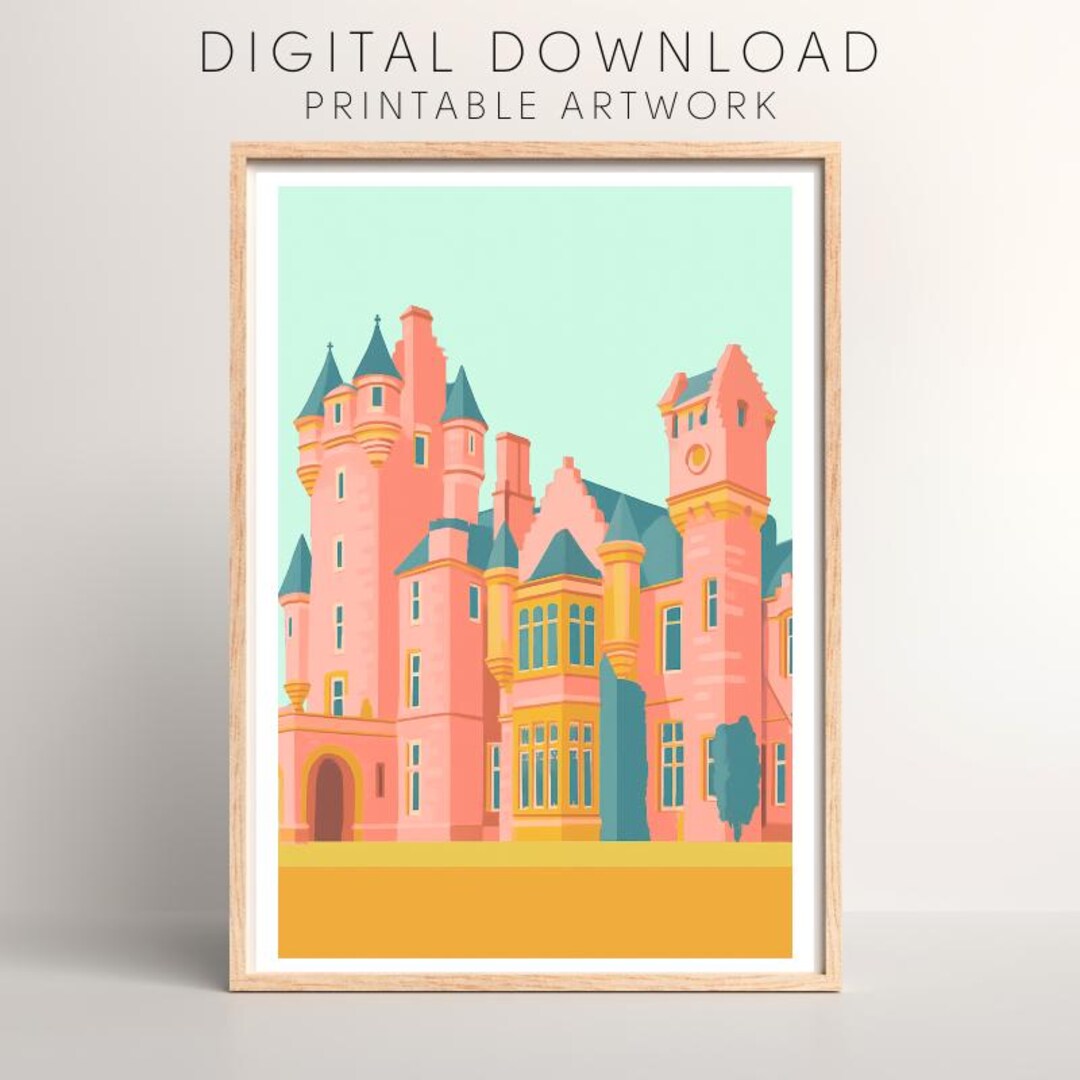 The Traitors Castle Print | Digital Download - Etsy