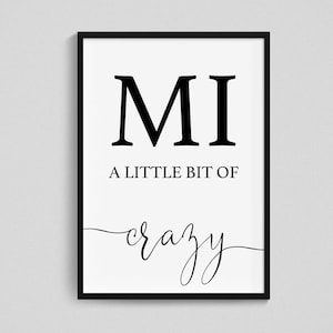 Set of 3 Family Prints, Crazy Loud Love Print, Family Quote Wall Art ...