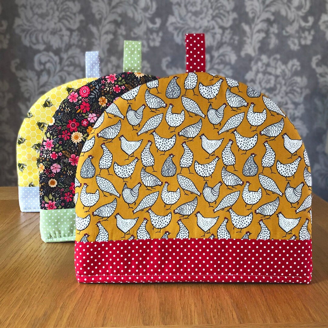 Tea Cosy Handmade Tea Cosy Chicken Tea Cosy Bee Tea Cosy Wildflower Tea ...