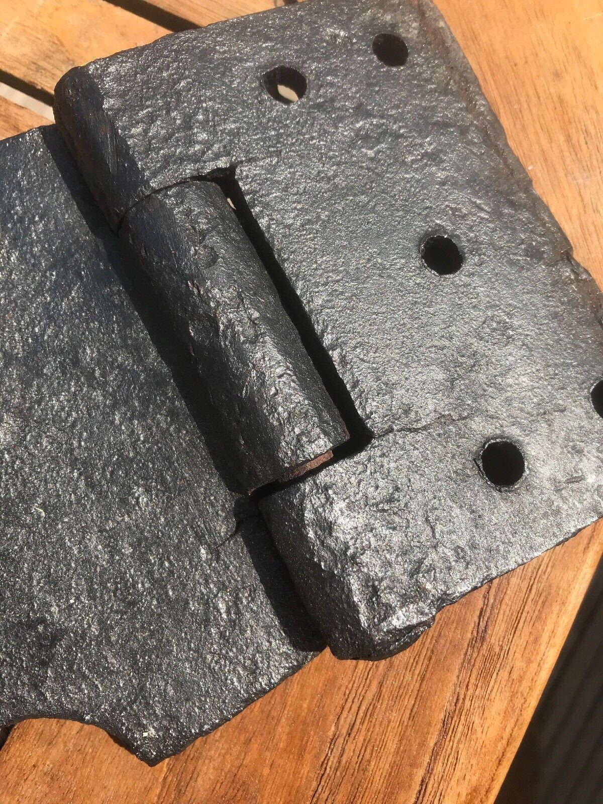 Rare Original 15th Century Medieval Door Hinges Gothic Forged Iron ...
