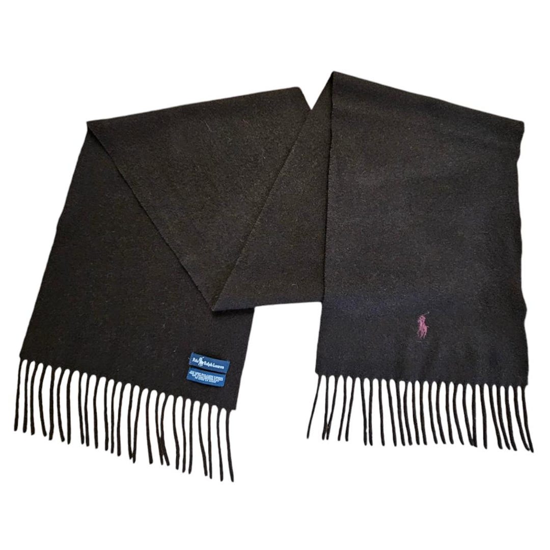 Polo Ralph Lauren Vintage Small Pony Wool Scarf/muffler OSFA Unisex - Etsy