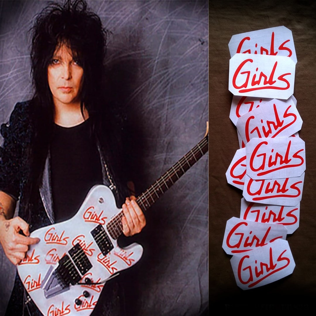 Girls Girls Girls Mick Mars Guitar Kramer Telecaster Motley Crue Vinyl ...