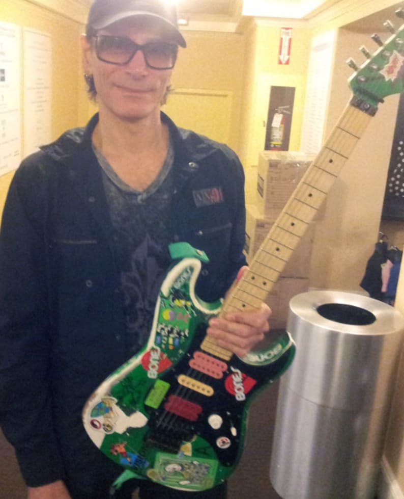 Green Meanie Guitar Stickers Steve Vai Charvel Vinyl Decal - Etsy