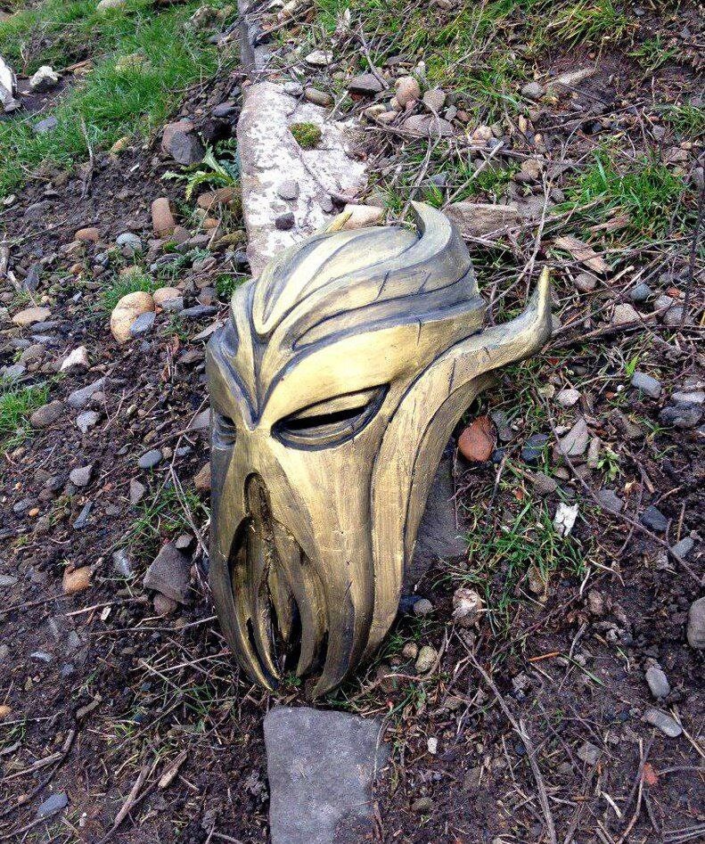 Skyrim Dragonborn Miraak Morokei Konahrik Dragon Priest Mask - Etsy