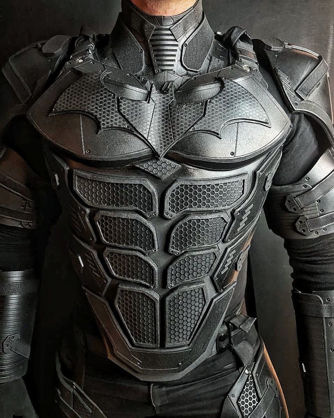 Bat of Gotham Superhero Chest Armor, Arkham Design - Etsy