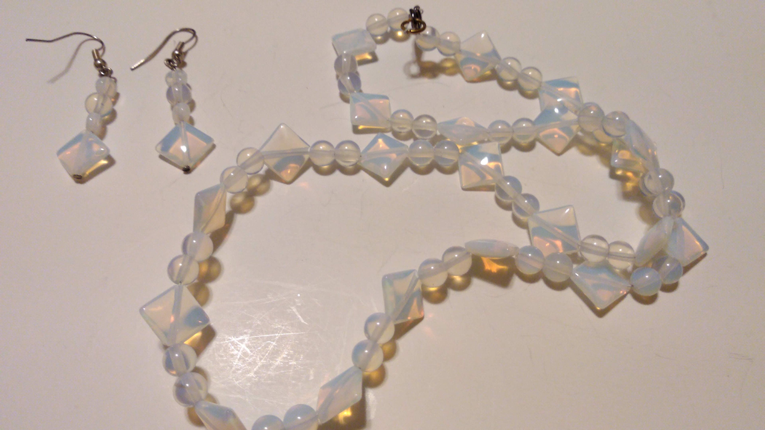 Moonstone Jewelry Set - Etsy Canada