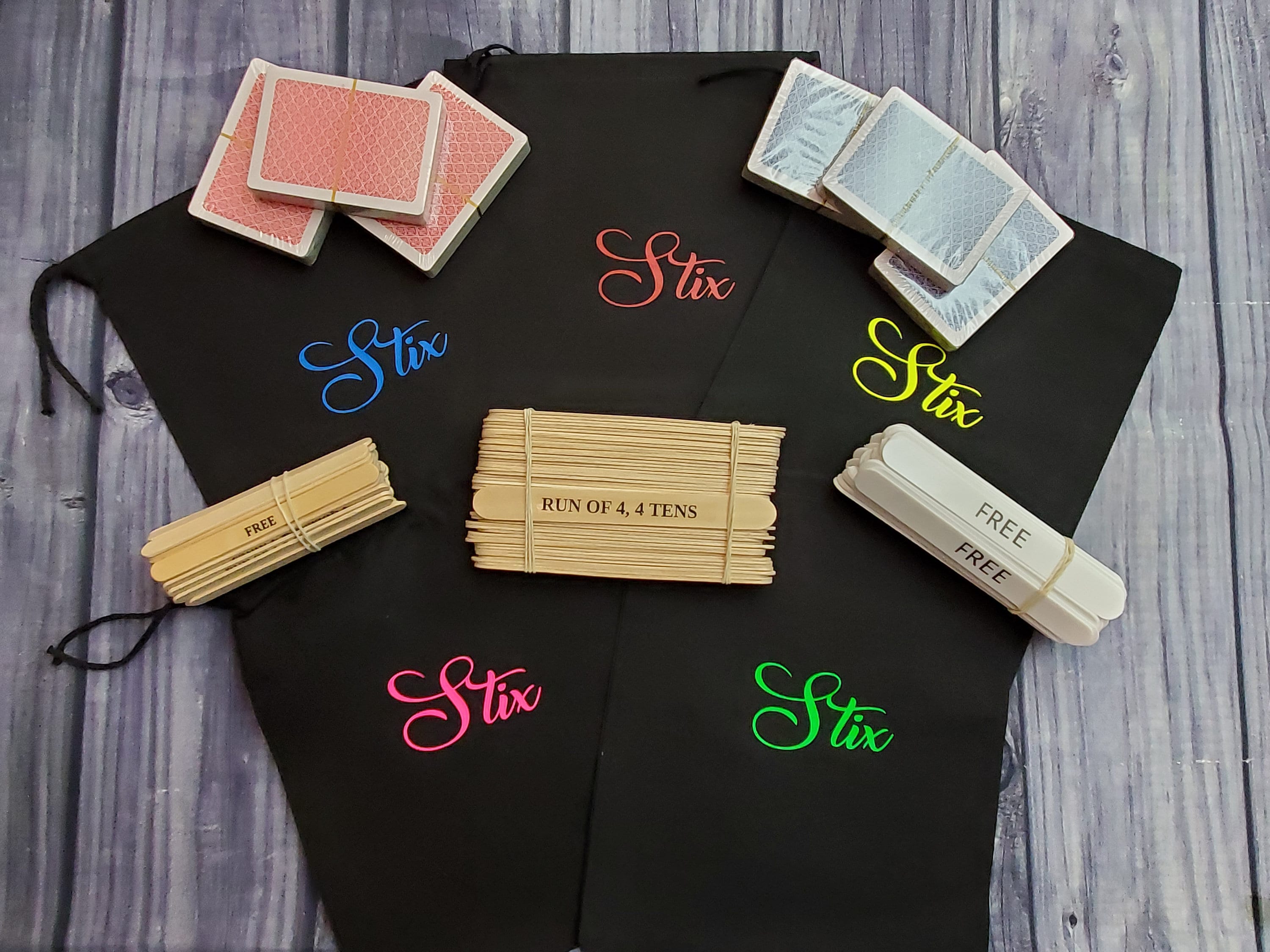 Stix Card Game: Family Fun, Camping, and Gifting - Etsy Canada