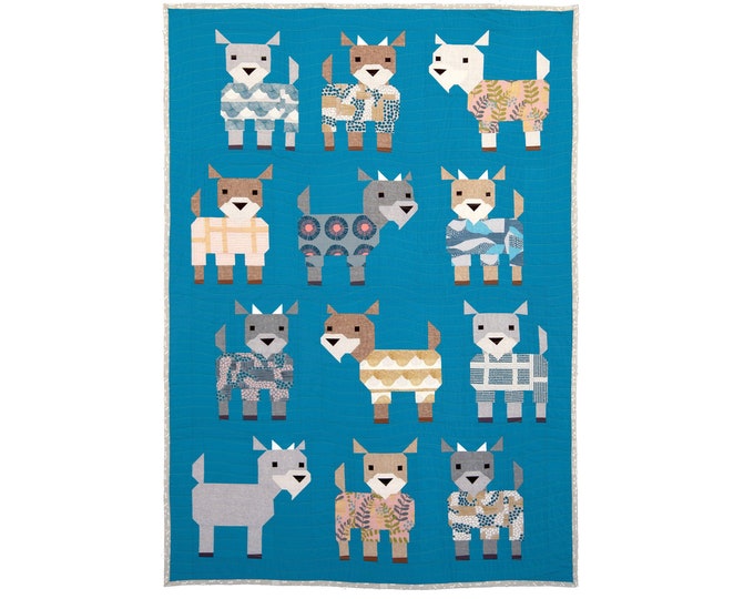 Kidding Around Goats in Pajamas Quilt Pattern by Art East - Etsy