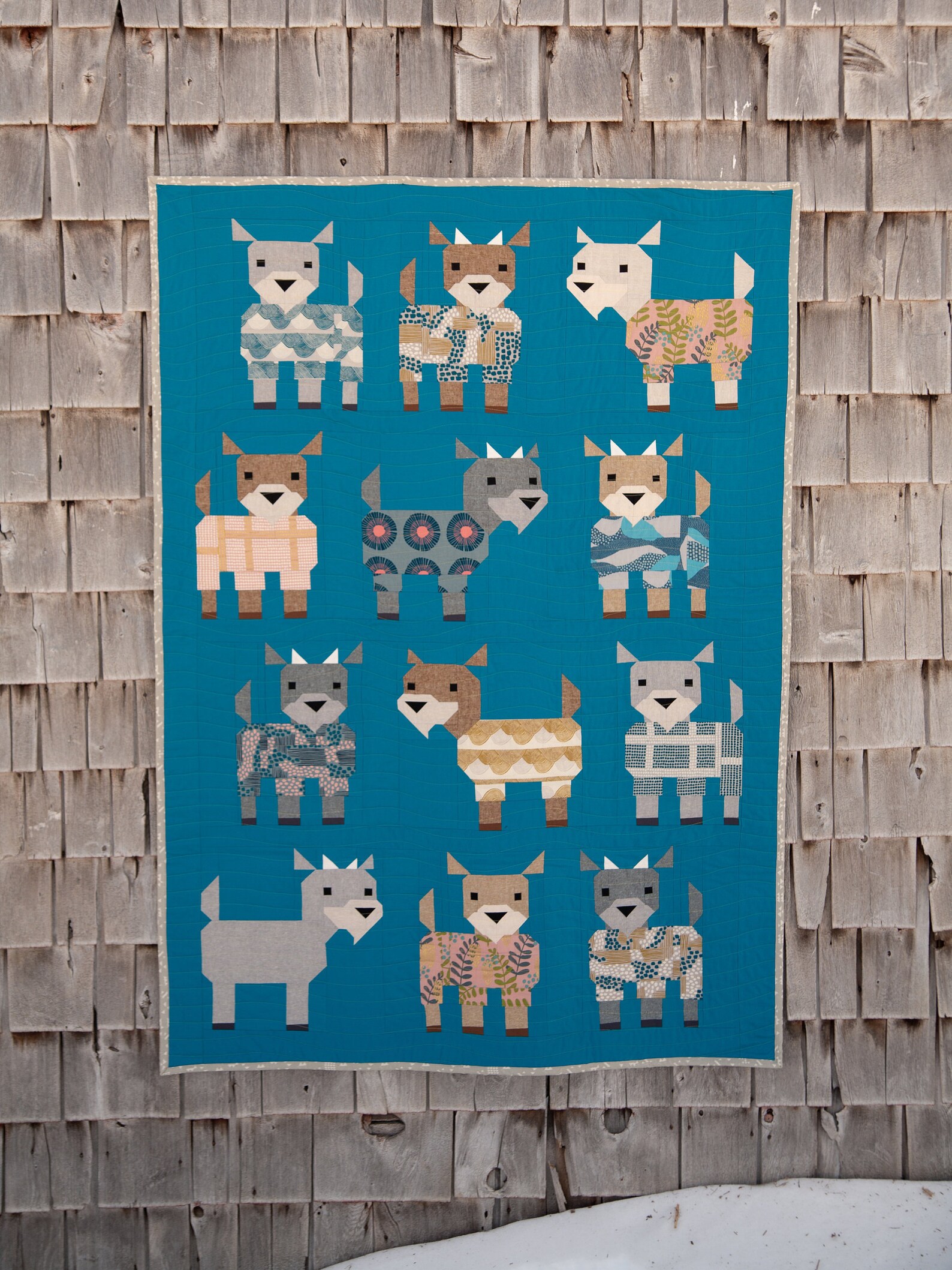 QUILT PATTERN Kidding Around Goats in Pajamas by Art East - Etsy Canada