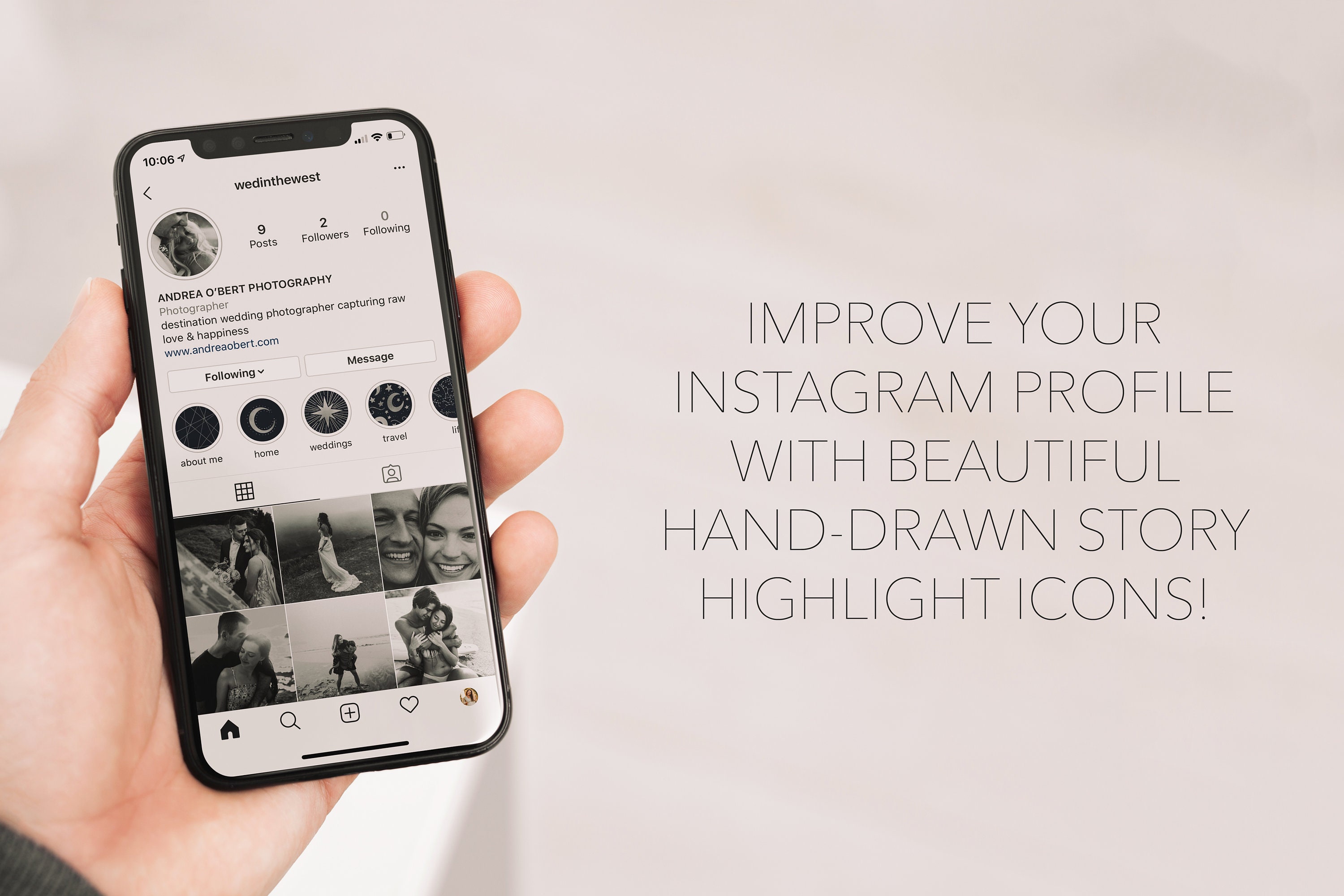 Celestial Star Instagram IG Story Highlight Covers Stargazer Collection ...