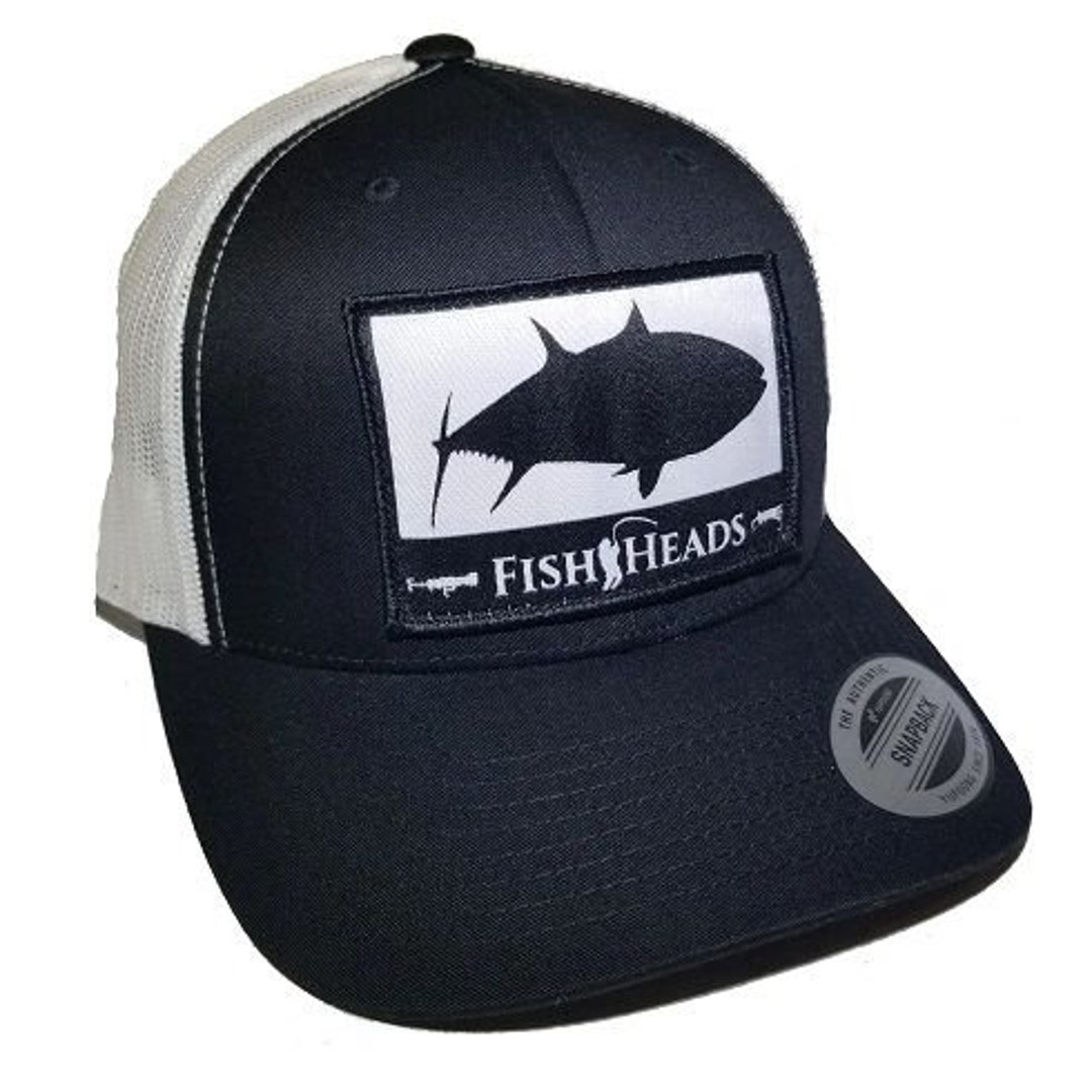 Fishheads Bluefin Tuna Fishing Flexfit Snapback Trucker Hat - Etsy