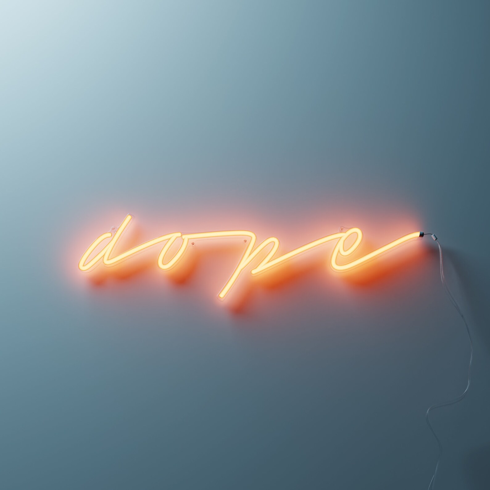 Dope led neon sign office startup led light | Etsy