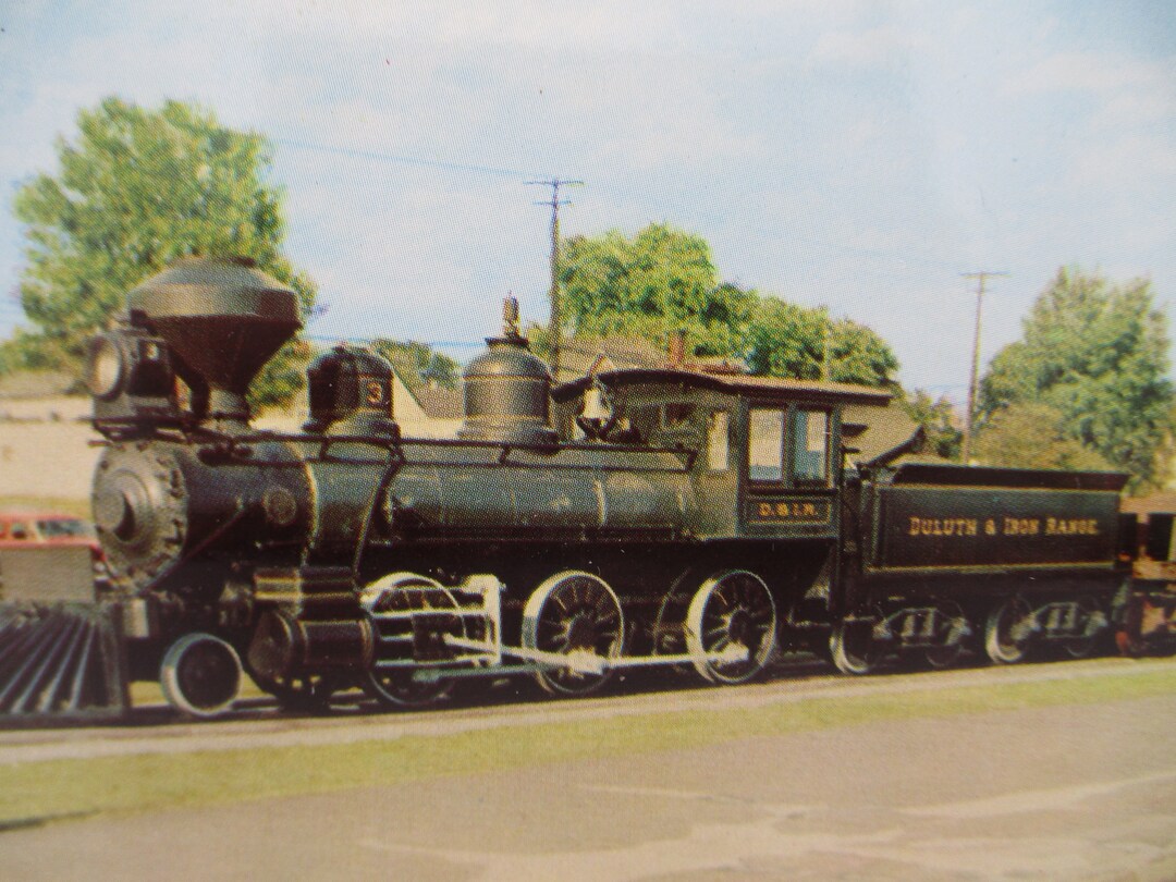Two Harbors, Minn., Memorial Engine, Duluth & Iron Range R.R. Co. Post ...