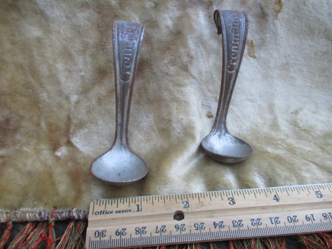 Cream Top Spoons From the 1920s, Good Antique Condition, Patent Dates ...