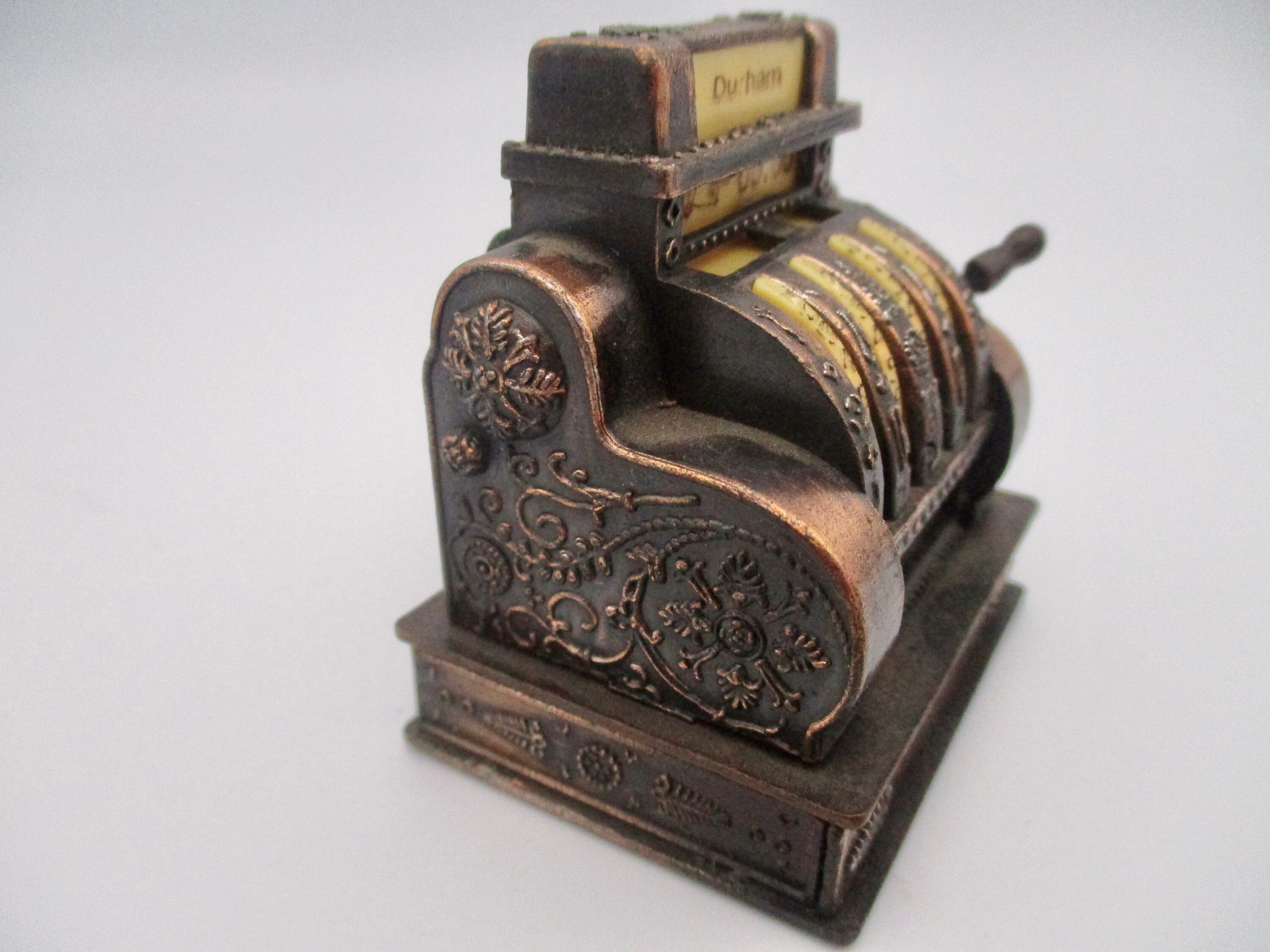 Vintage 1970s Old-fashioned Cash Register Model by Durham | Etsy