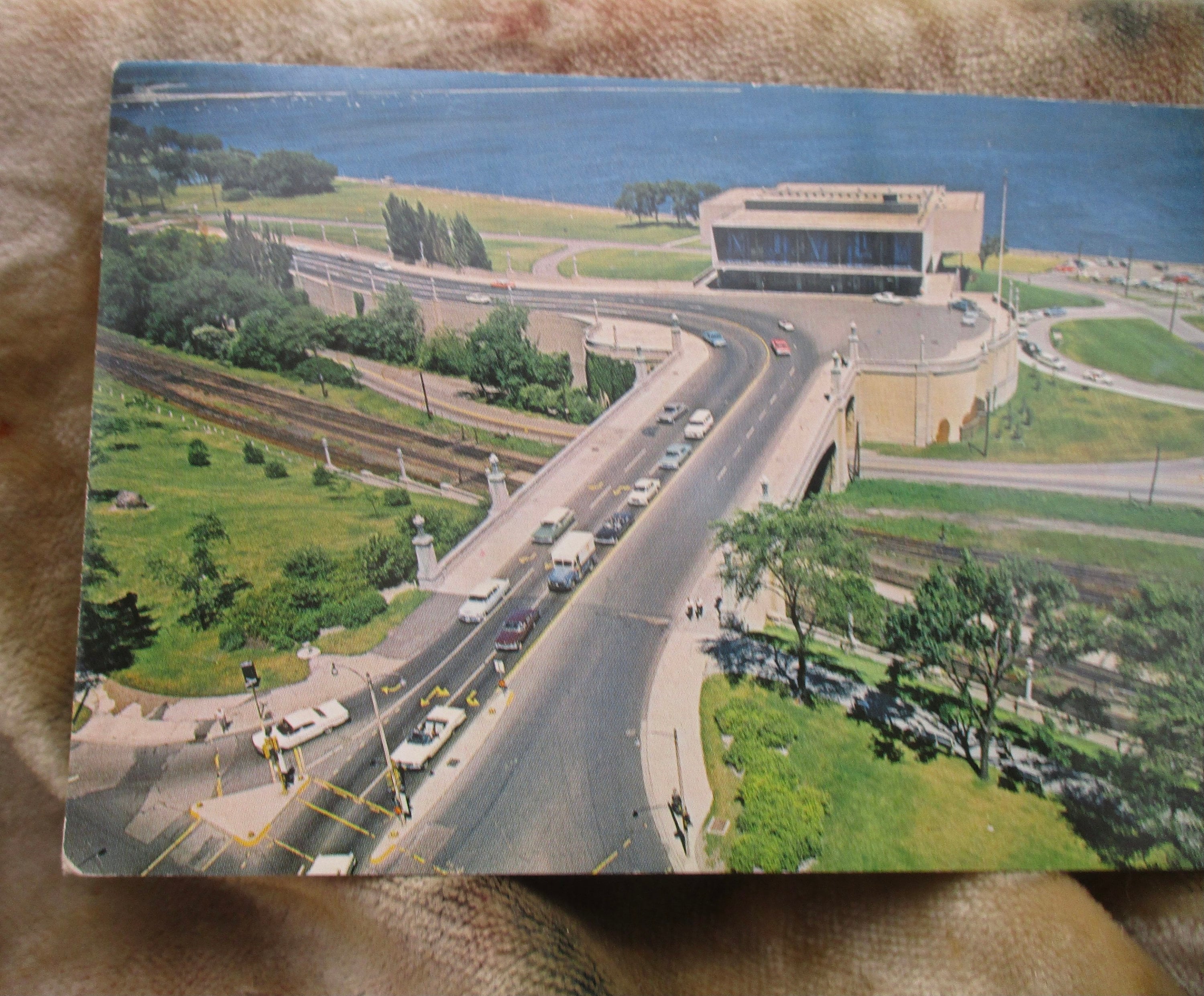 Milwaukee Wisconsin, View of the Lake Front, 1960s Post Card, L.L ...