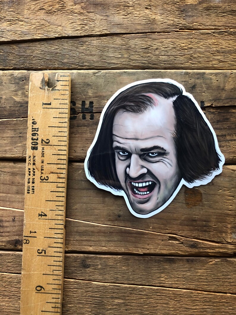 The Shining Jack Torrance Sticker/magnet | Etsy