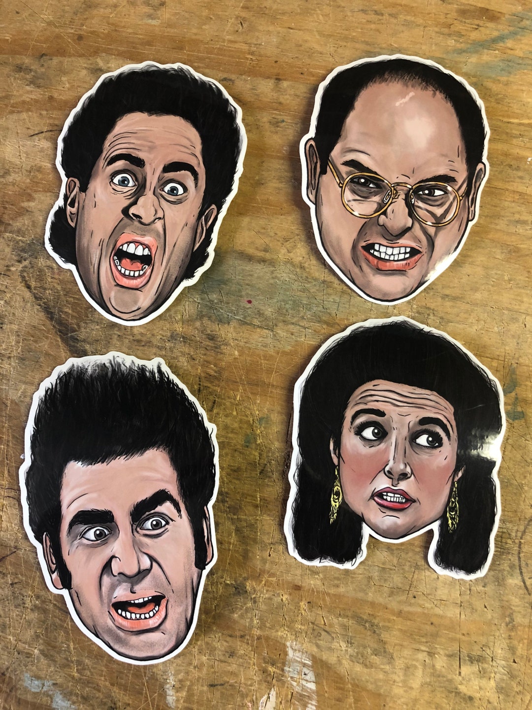 Seinfeld Stickers/magnets - Etsy
