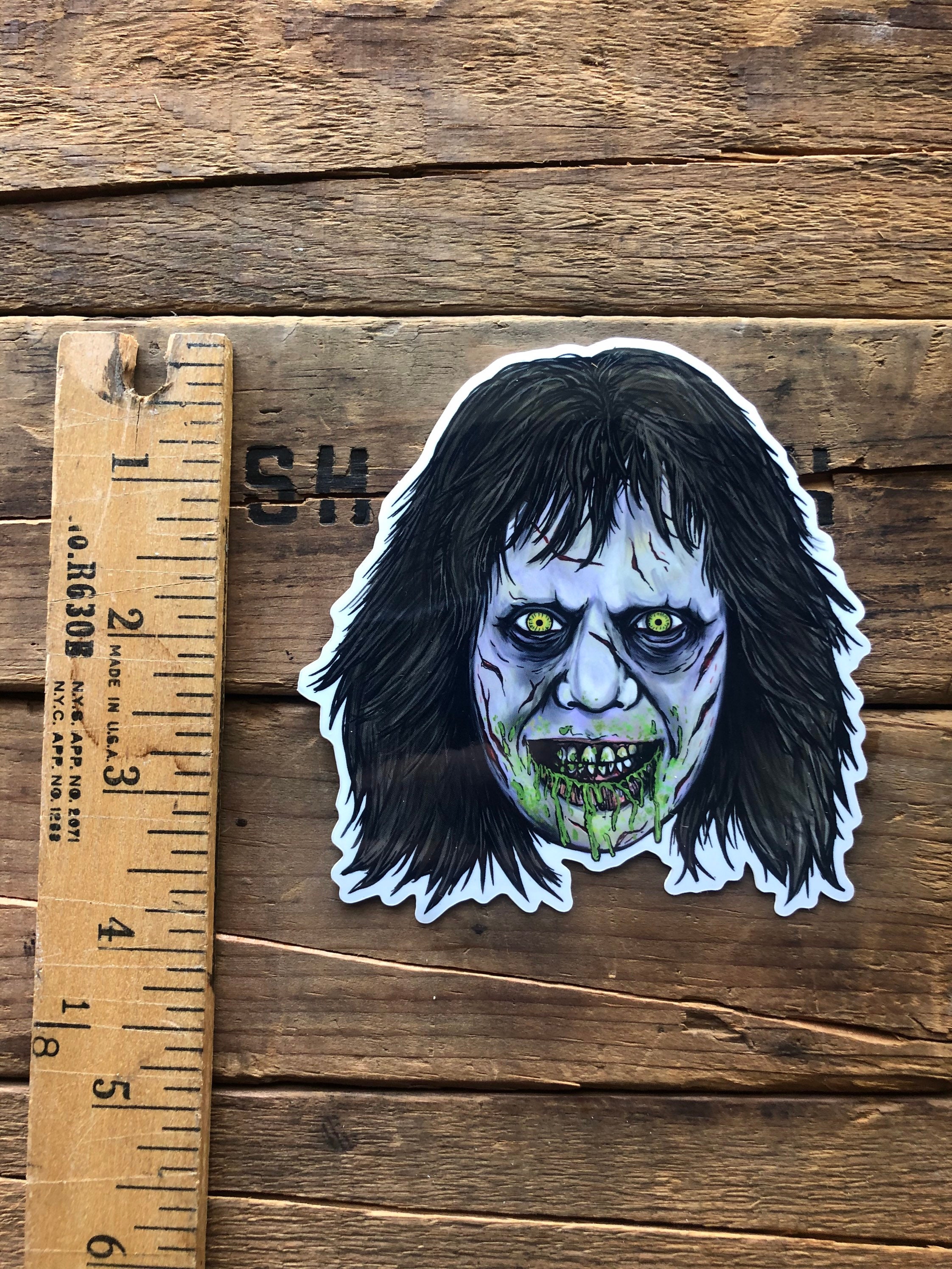 The Exorcist Regan Sticker/magnet - Etsy