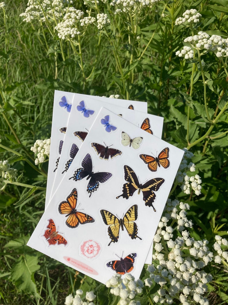Butterfly Stickers - Etsy