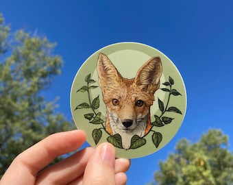Red Fox Dye Cut Vinyl Sticker - Wildlife - Red Fox Animal - Decal - Etsy