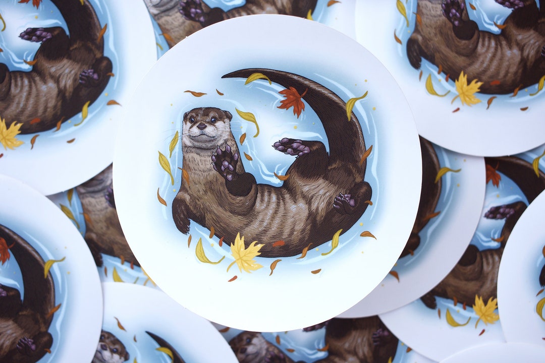 River Otter Sticker - Etsy
