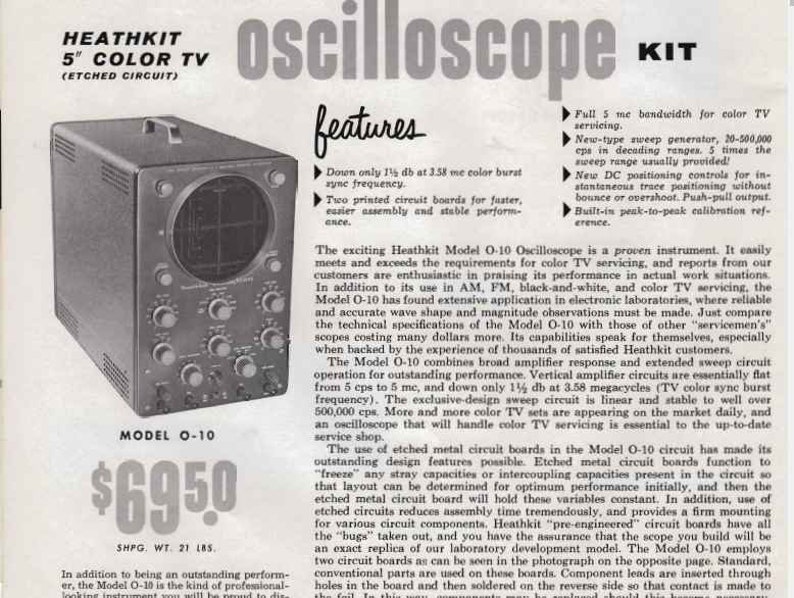 1956 HEATHKIT CATALOG - Etsy