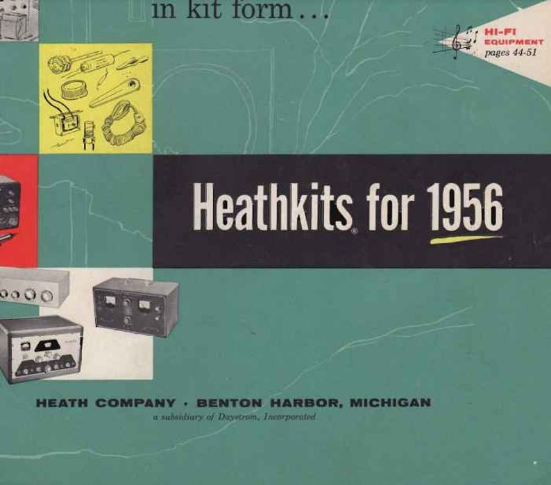 1956 HEATHKIT CATALOG - Etsy