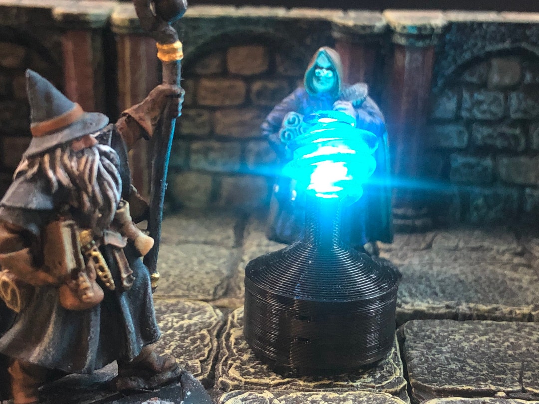 Driftglobe With "breathing" LED Light for Dungeons and Dragons - Etsy