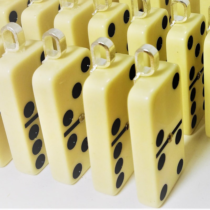 Domino Pendant - Etsy