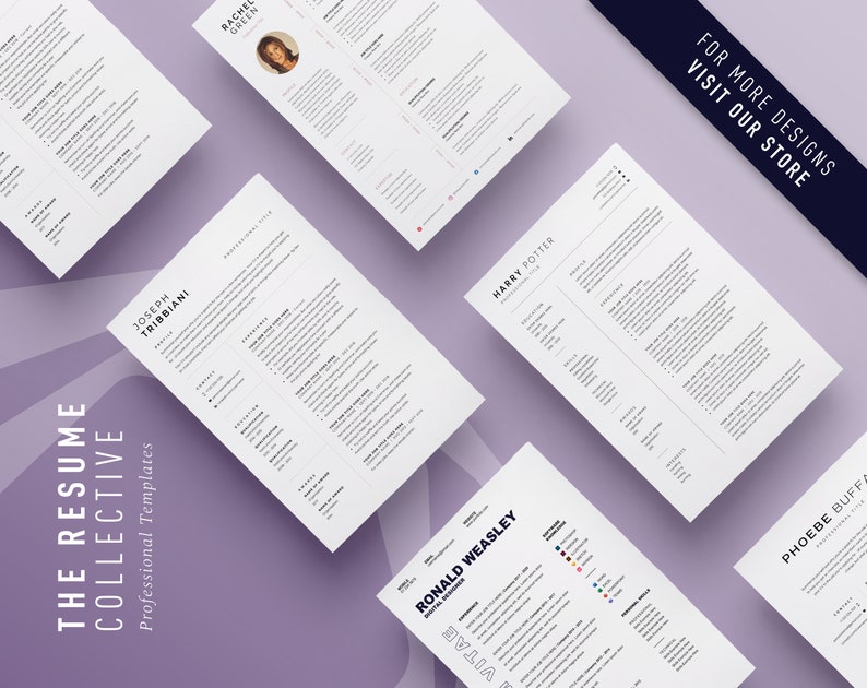 Modern Resume Template CV Template Cover Letter References Easy ...