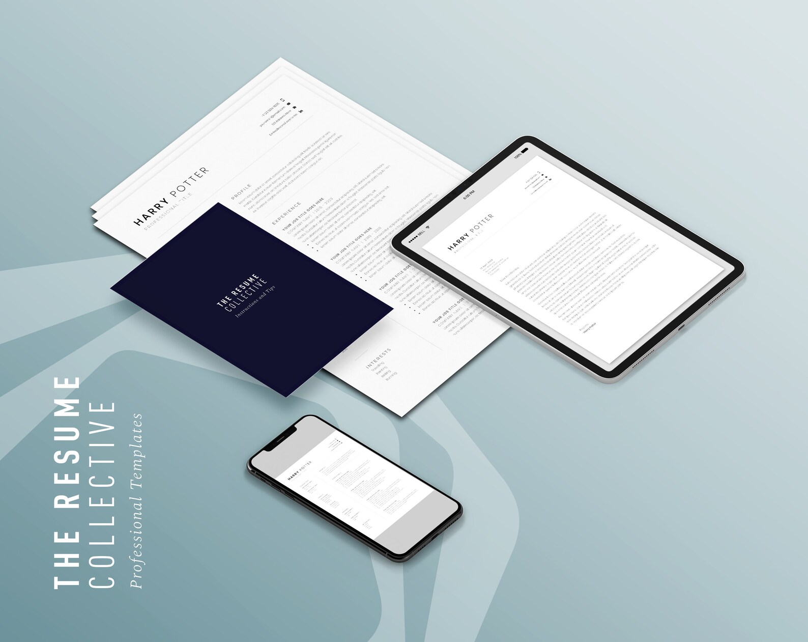 Modern Resume Template CV Template Cover Letter References Easy ...