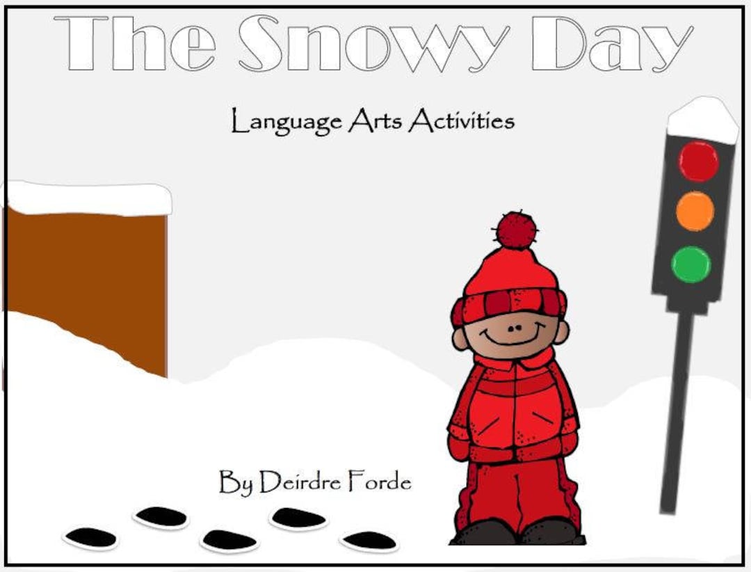 The Snowy Day Book Companion - Etsy