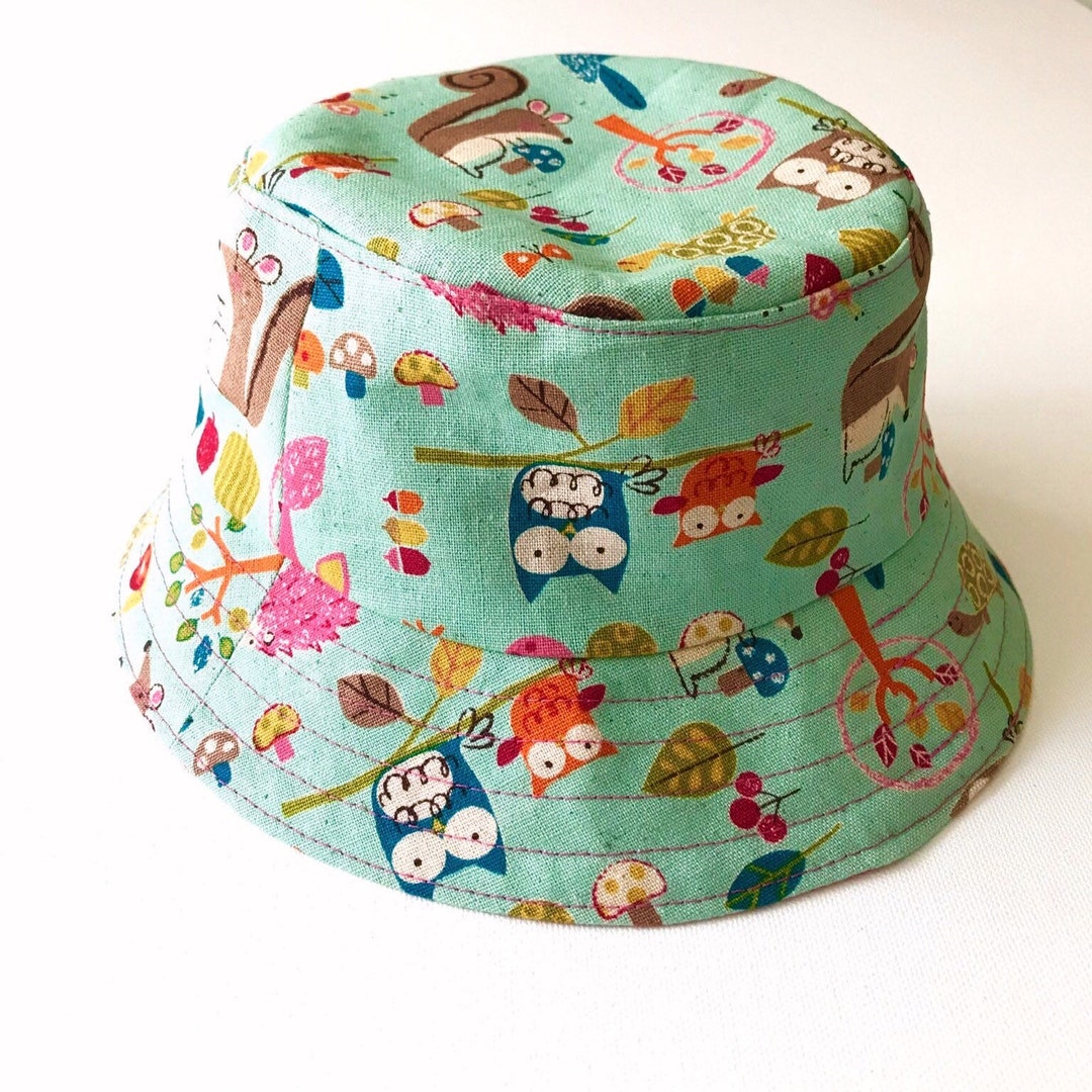 Toddler Animal Friends Bucket Hat, Kids Pool Hat, Infants Bucket Hat ...