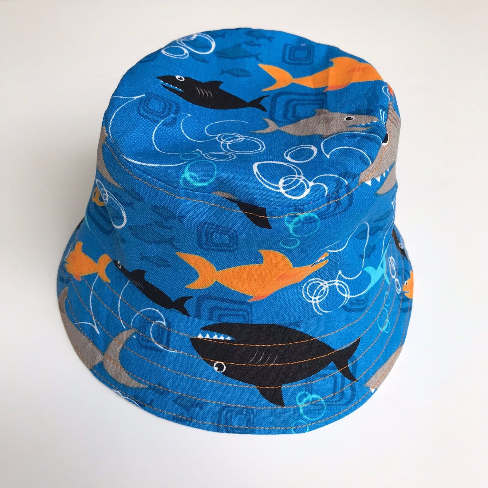 Toddler Shark Bucket Hat Kids Unisex Pool Hat Infants Bucket - Etsy