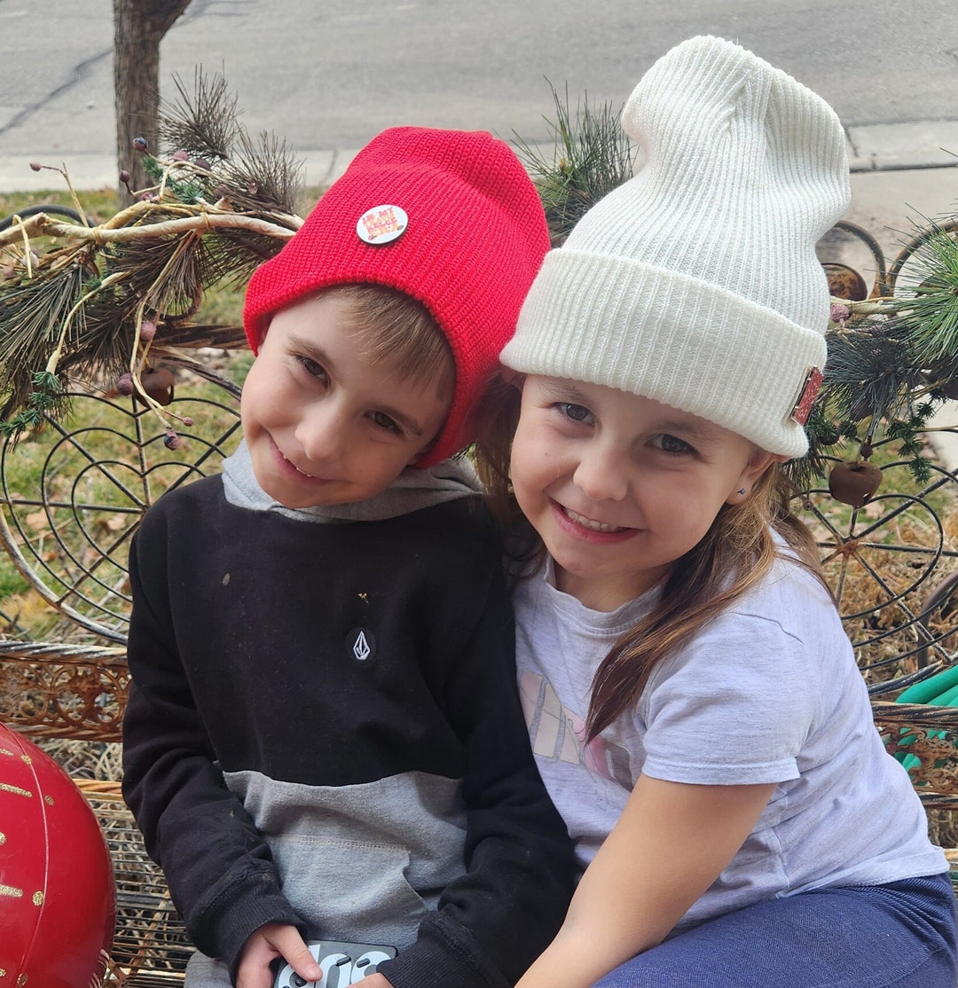 NEW Boyfriend ERA Taylor Swift Knit Hat red or Beige of Course With Pin ...