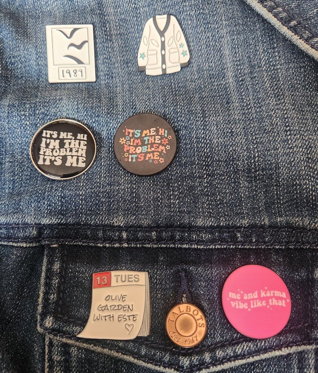Taylor Swift Flair/enamel Pins Grab One of Each and Show Everyone How ...