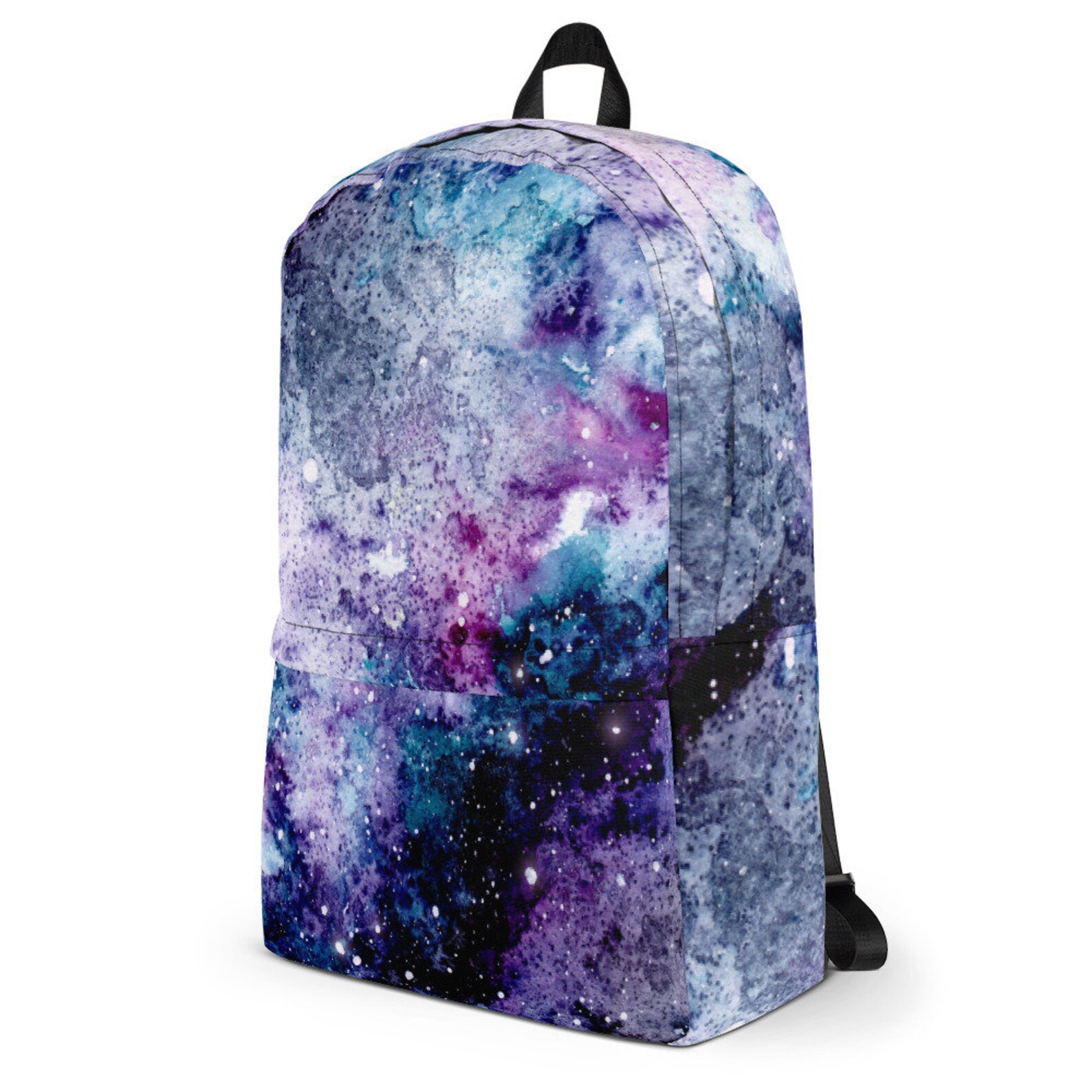 Blue Galaxy Waterproof Laptop Backpackspace School Bagmulti - Etsy