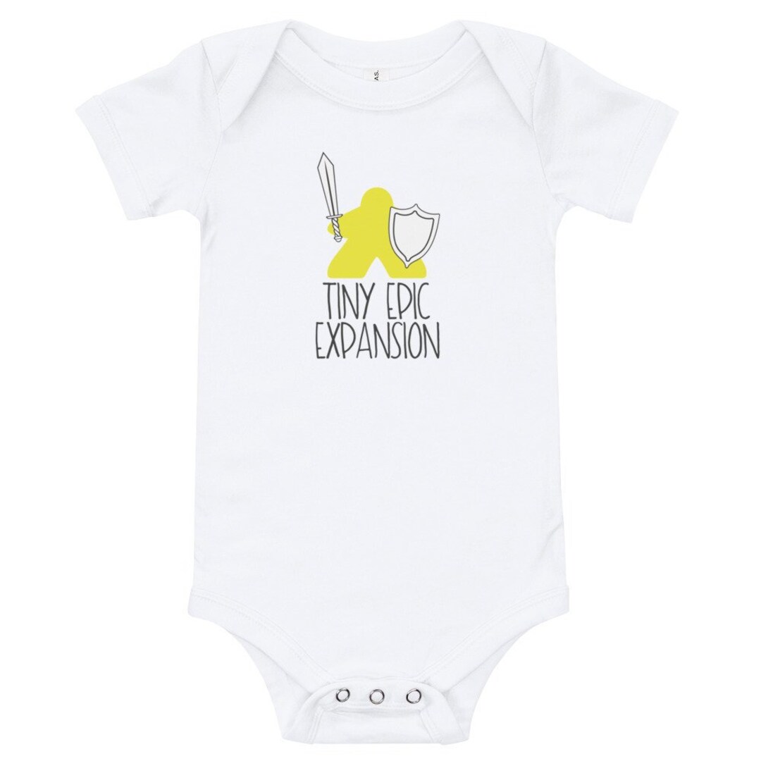 Meeple Infant Bodysuit~board Game Baby~tiny Epic Expansion Body Suit ...