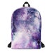 Pink and Blue Galaxy Waterproof Laptop Backpack~pink Nebula Space ...