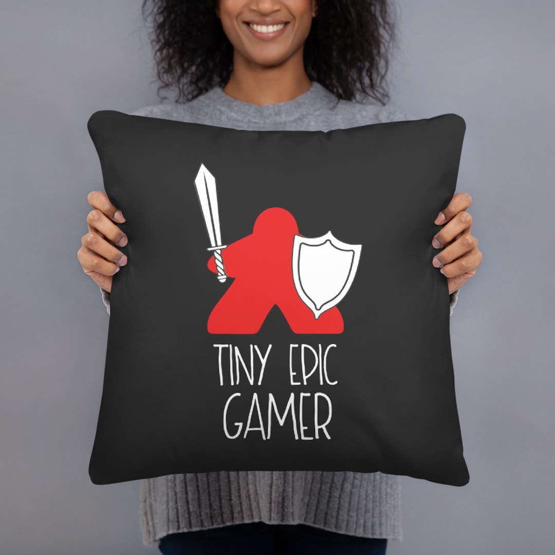 Board Game Accent Pillow~game Room Decor~tiny Epic Gamer~gift for Table ...