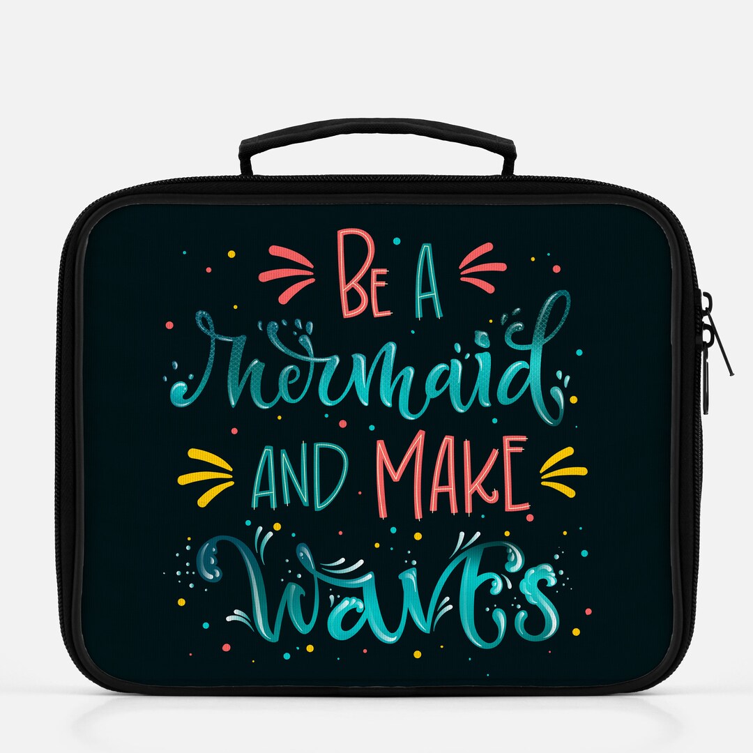 Mermaid Insulated Lunch Box~soft Sided Lunch Box for Kids~be a Mermaid ...