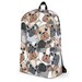 Doodled Pug Backpackback to School Kids Rucksackall Weather - Etsy