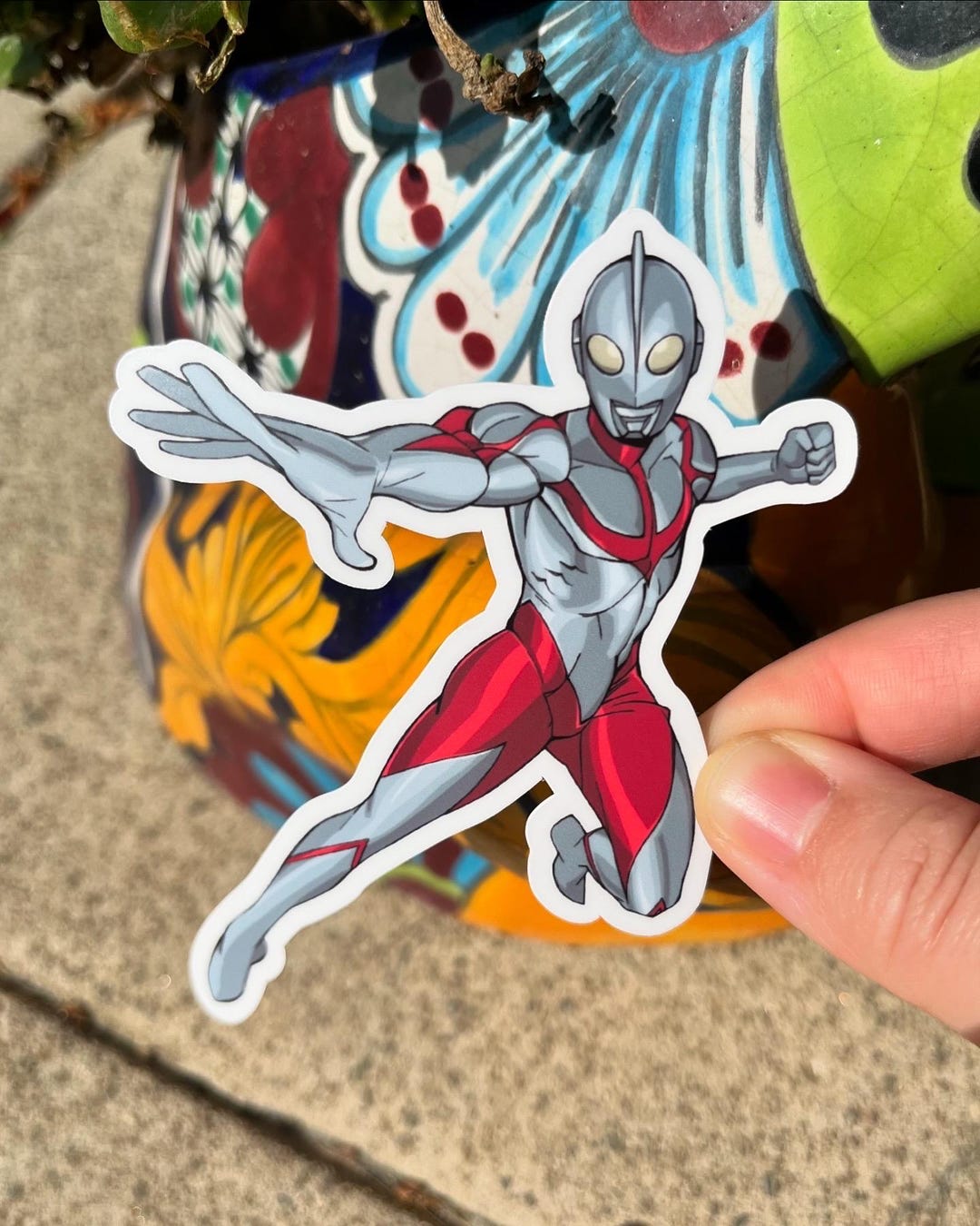 Ultraman Sticker, Shin Ultraman Sticker, Peeker Ultraman Decal - Etsy
