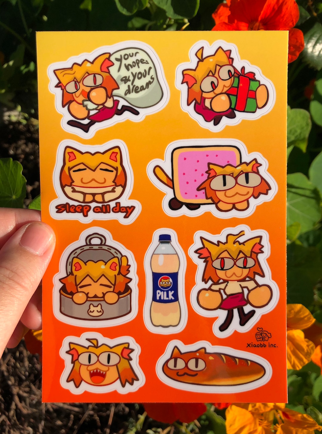 Funny Neco Arc Meme Sticker Sheet, Neko Arc Decal, Melty Blood, Neco ...