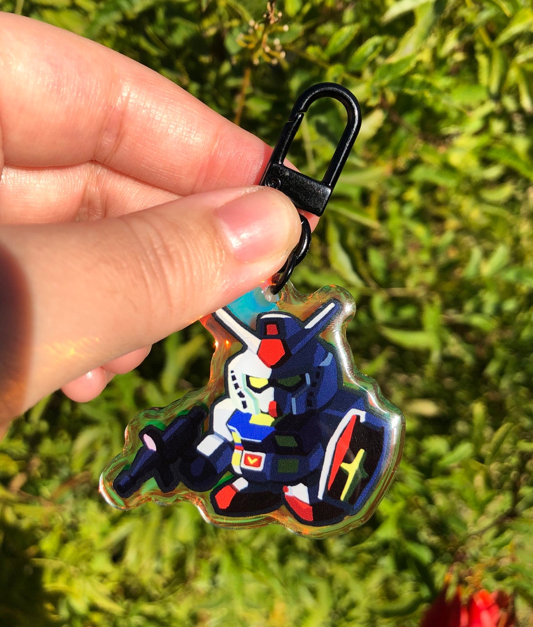 SD Gundam Charm, Chibi Gundam Sd Acrylic Keychain, Gundam RX-78-2 Charm ...