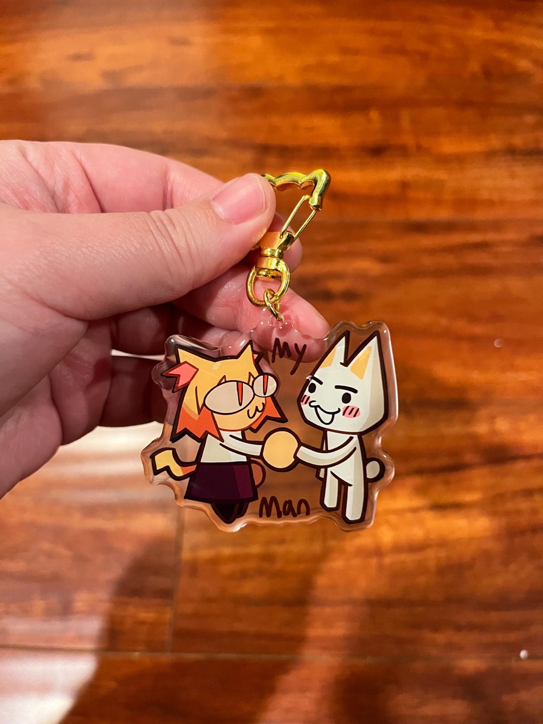 Toro& Neco Arc Charm, Neko Arc Keychain - Etsy