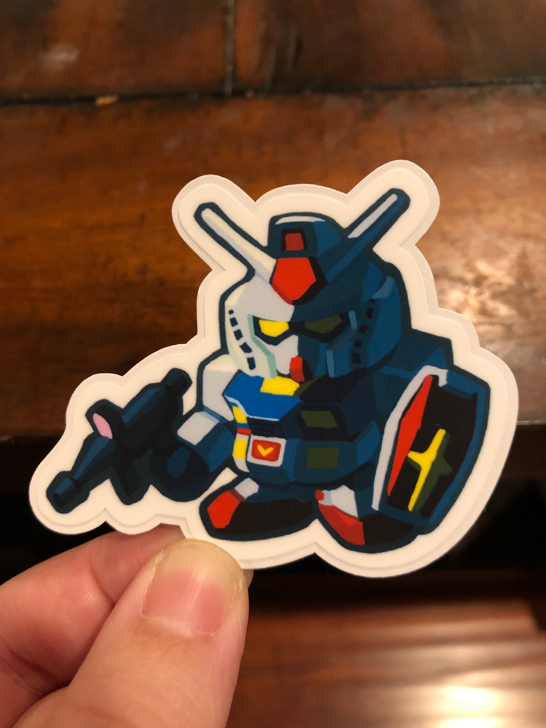 SD Gundam, Chibi Gundam Sd Sticker, Gundam RX-78-2 Sticker, Gundam ...