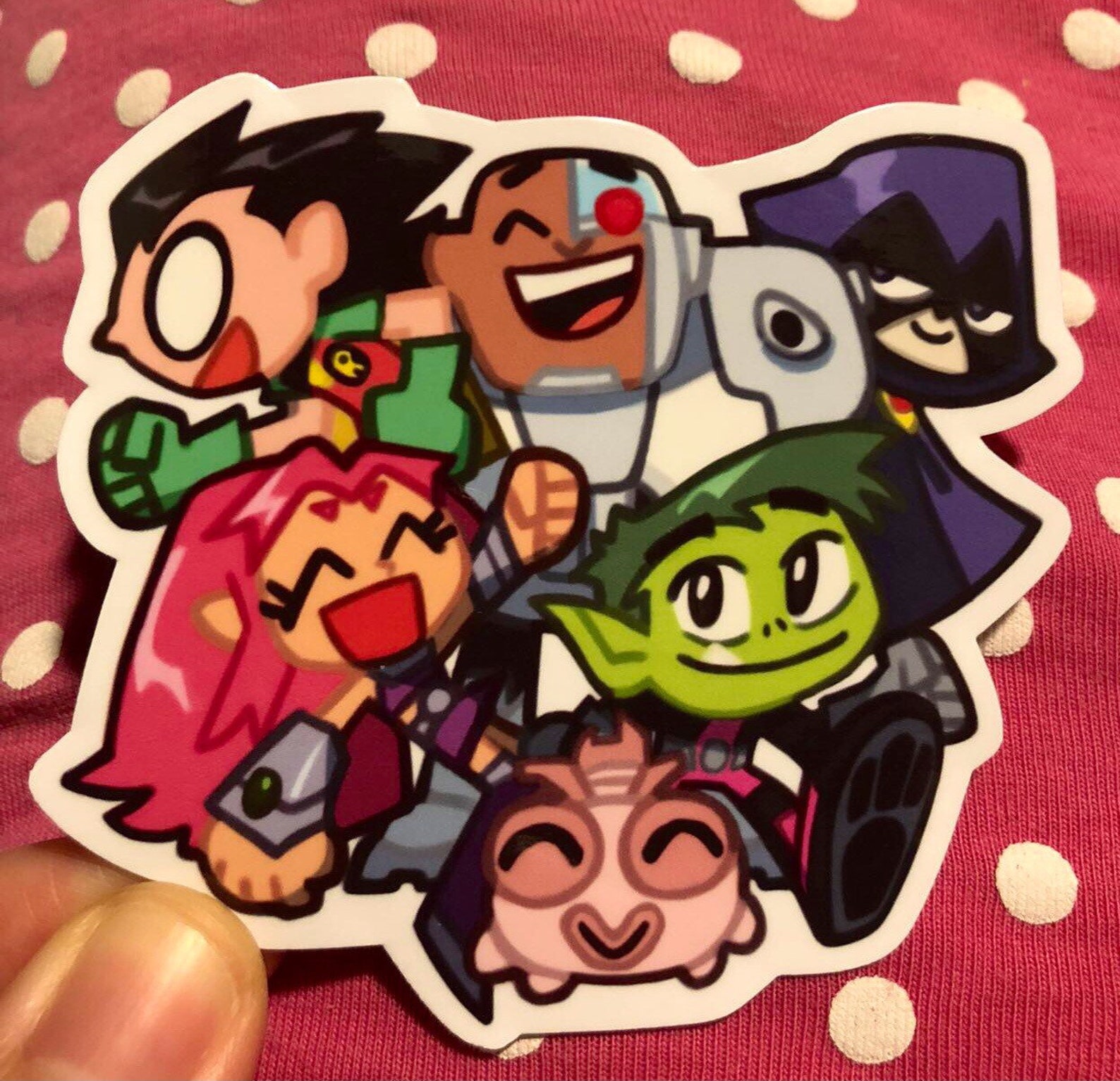 Teen Titans Go Sticker Teen Titans Laptop Decal Teen Titans - Etsy