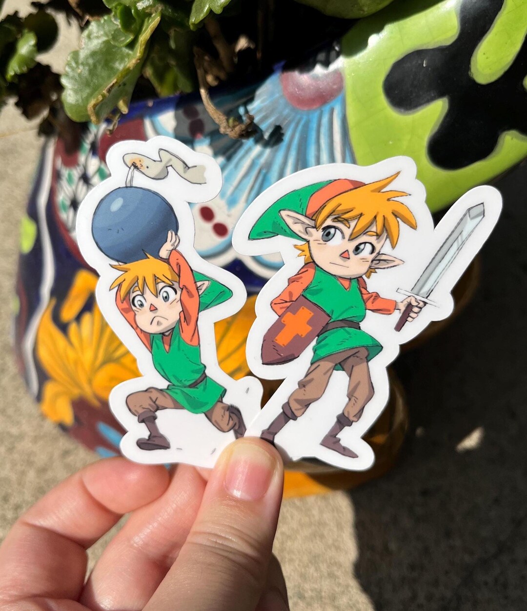 Link Sticker, Legend of Zelda Link Sticker, the Legend of Zelda Link ...